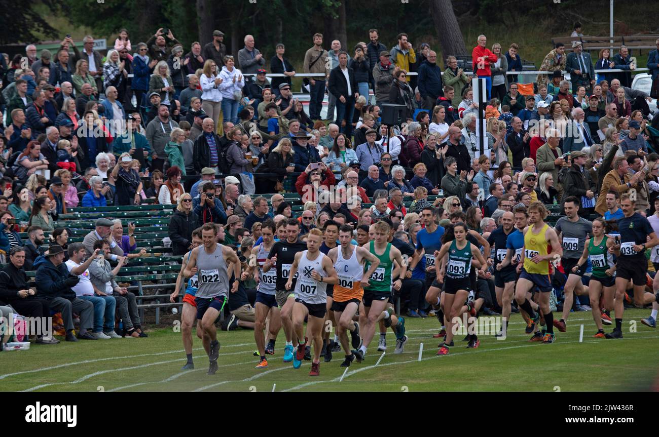 Braemar, Aberdeenshire Scotland, UK. 3rd September 2022. Braemar Royal ...