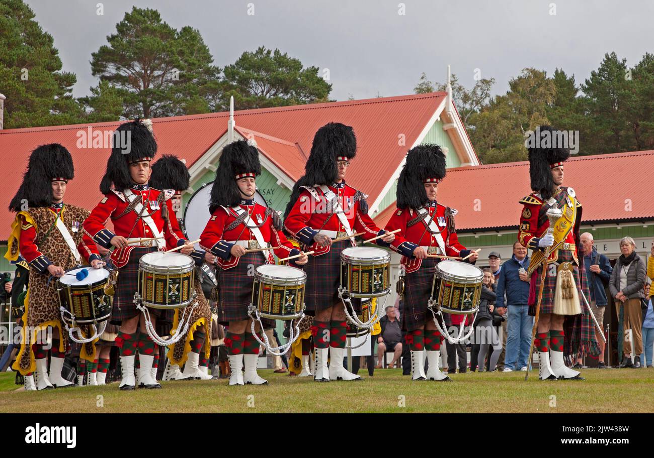 Braemar, Aberdeenshire Scotland, UK. 3rd September 2022. Braemar Royal Highland Gathering 2022 ...