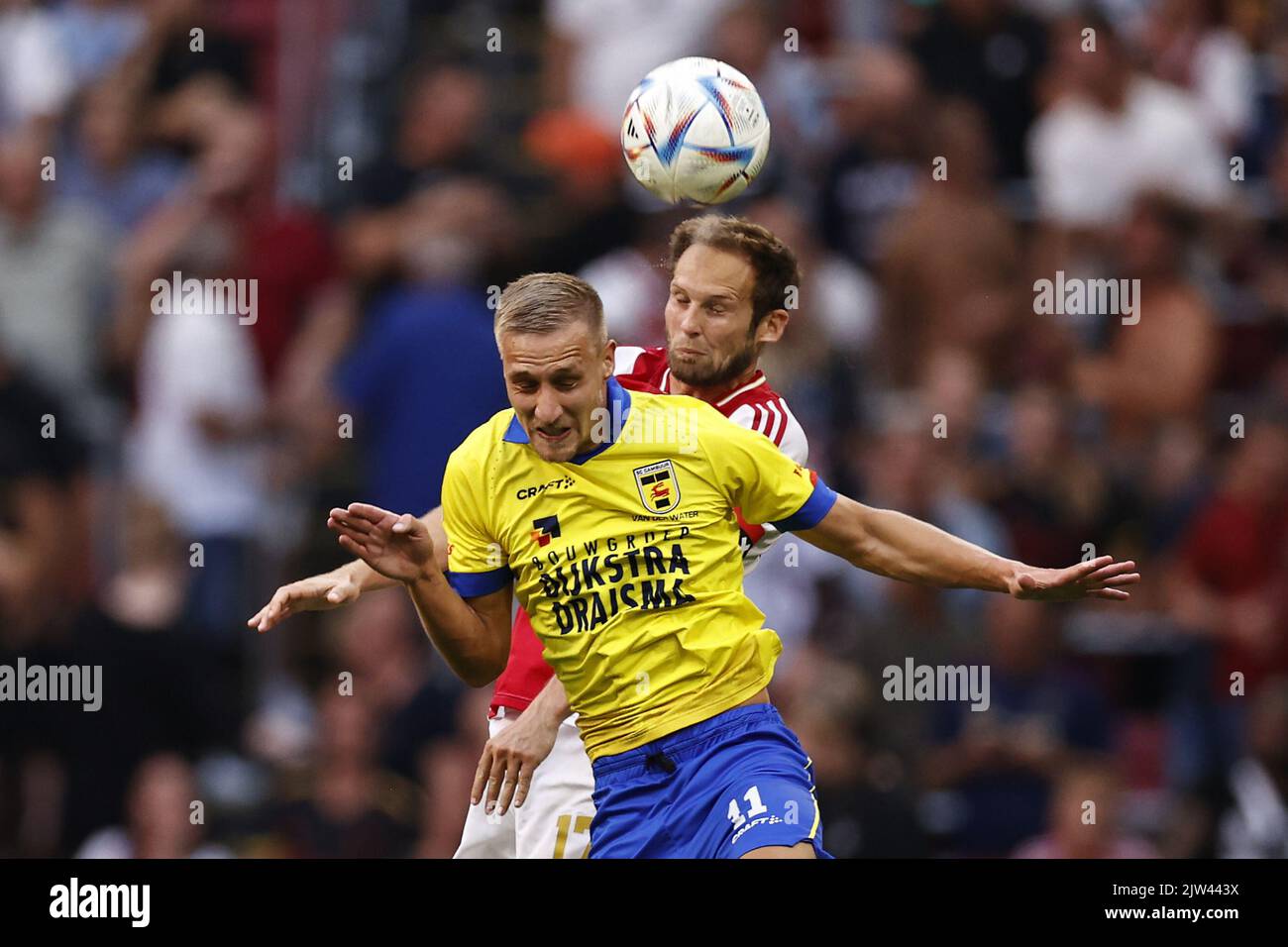 AMSTERDAM - (LR) Silvester van der water of SC Cambuur Leeuwarden ...