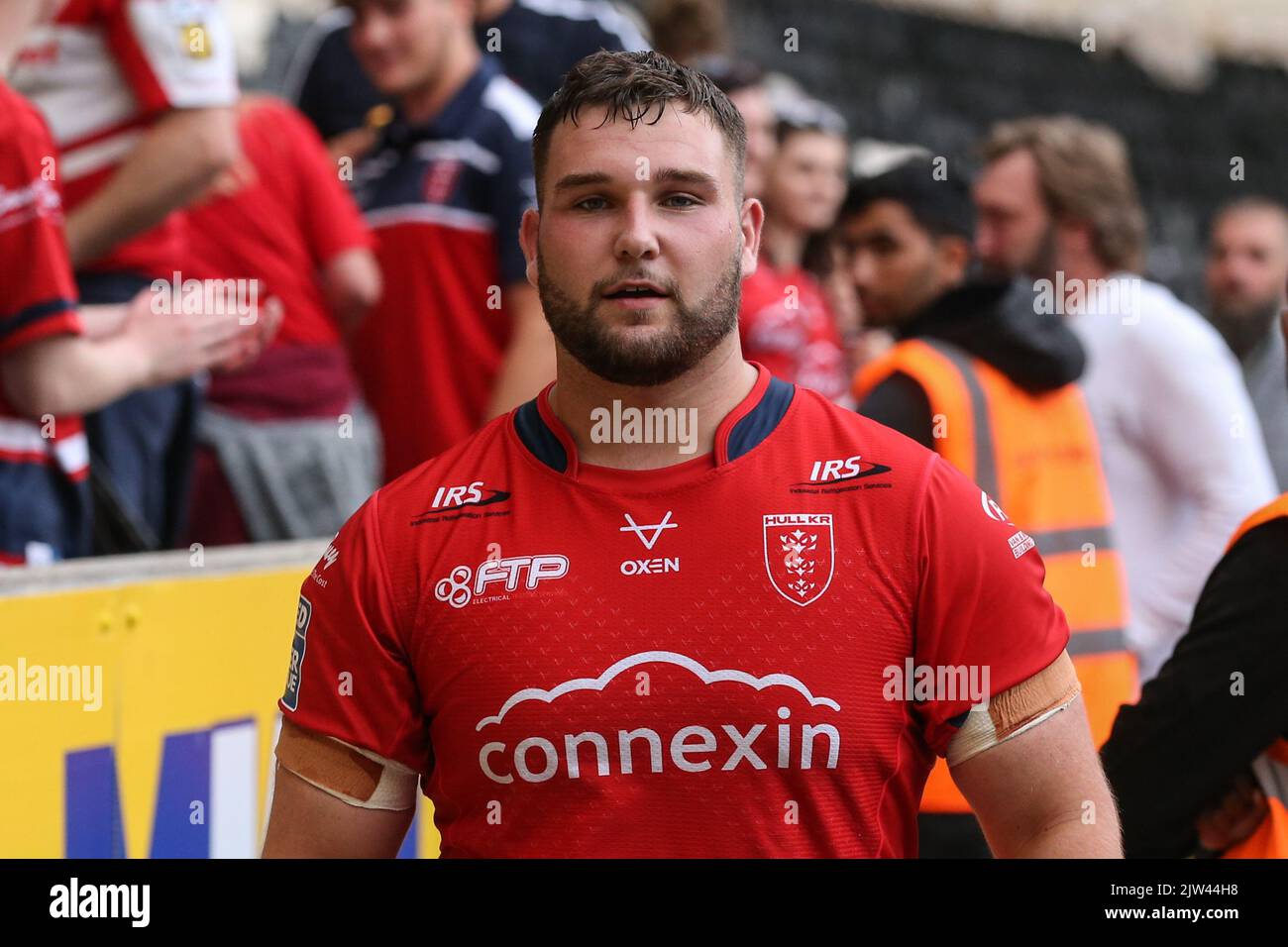 Zach Fishwick #34 of Hull KR after the Betfred Super League match Hull ...