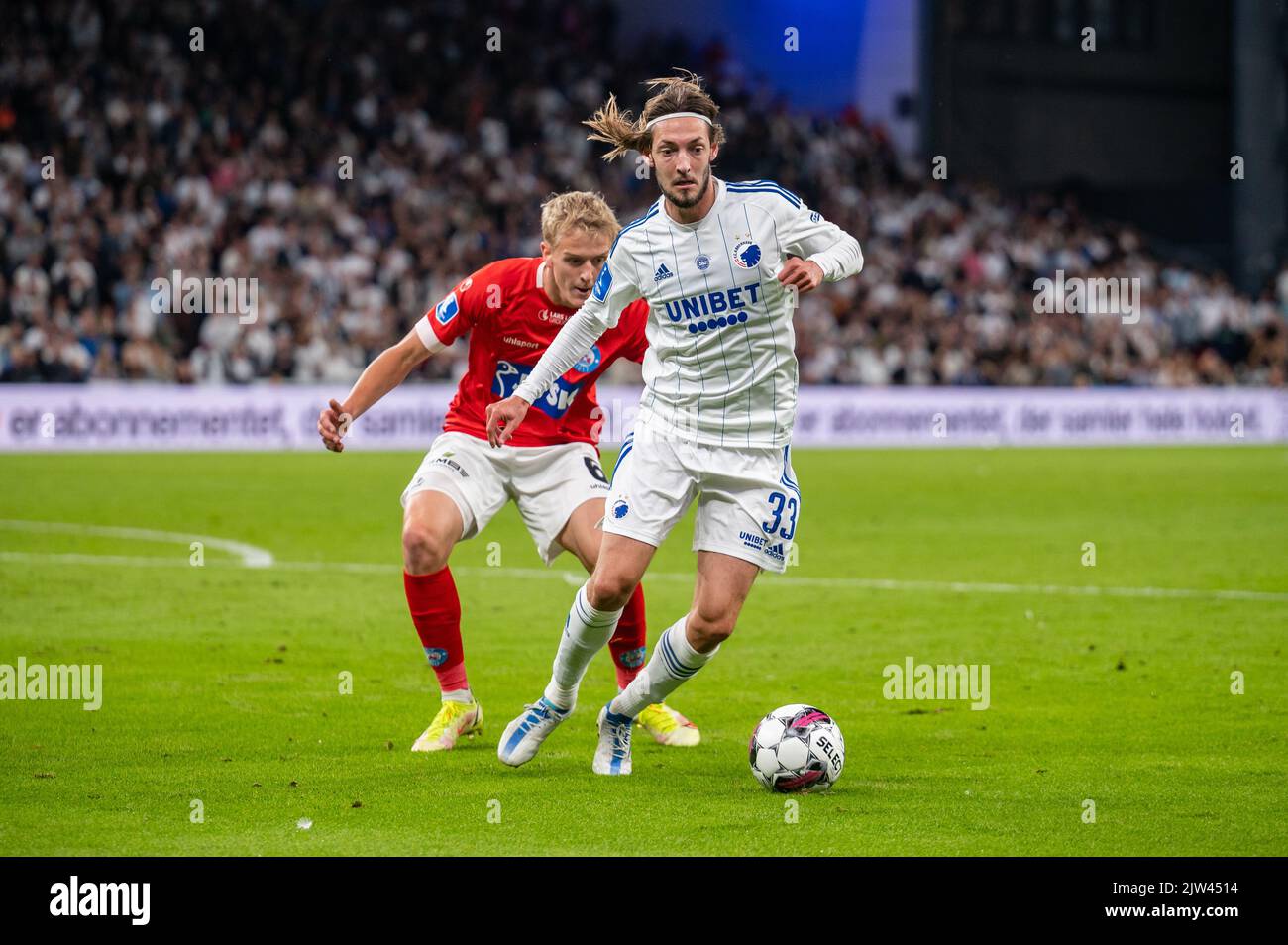 Copenhagen, Denmark. 02nd Sep, 2022. Rasmus Falk (33) of FC Copenhagen ...