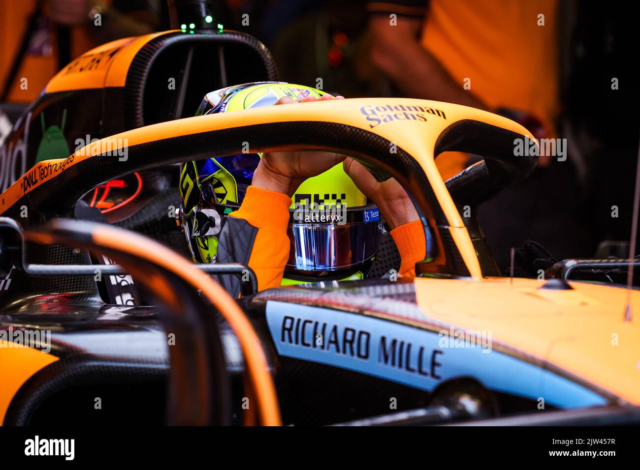 NORRIS Lando (gbr), McLaren F1 Team MCL36, portrait during the Formula 1 Heineken Dutch Grand ...