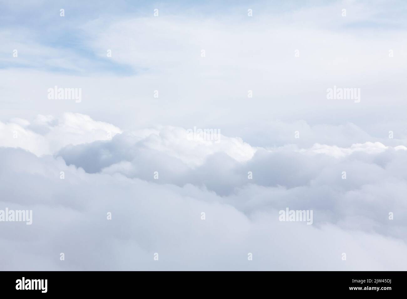 View through the clouds . White cloudscape background Stock Photo - Alamy