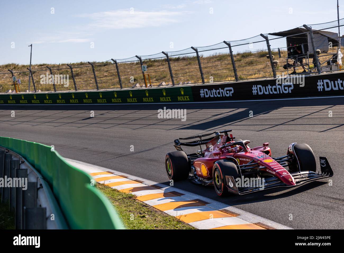 16 LECLERC Charles (mco), Scuderia Ferrari F1-75, action during the ...