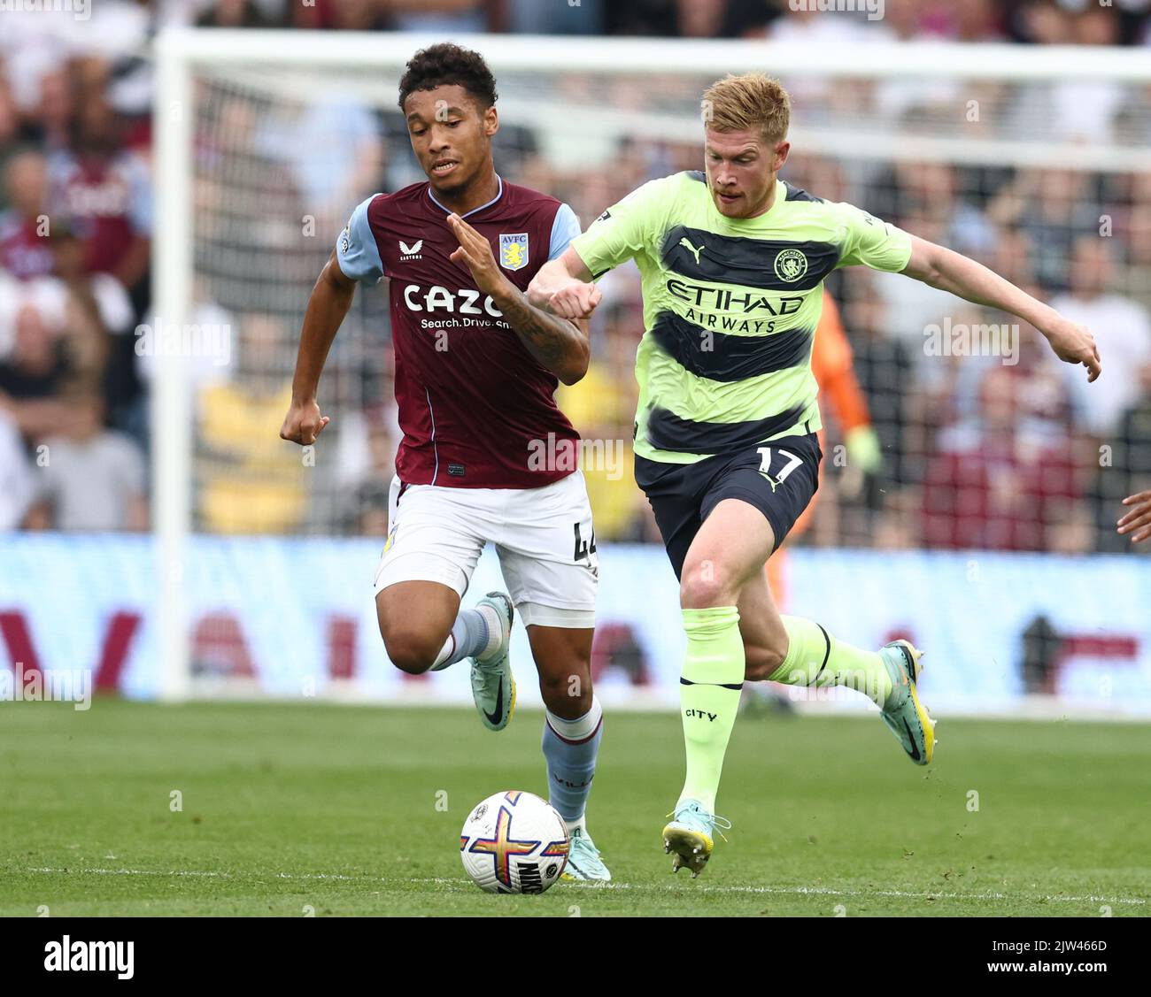 Birmingham, England, 3rd September 2022. Boubacar Kamara of Aston Villa ...