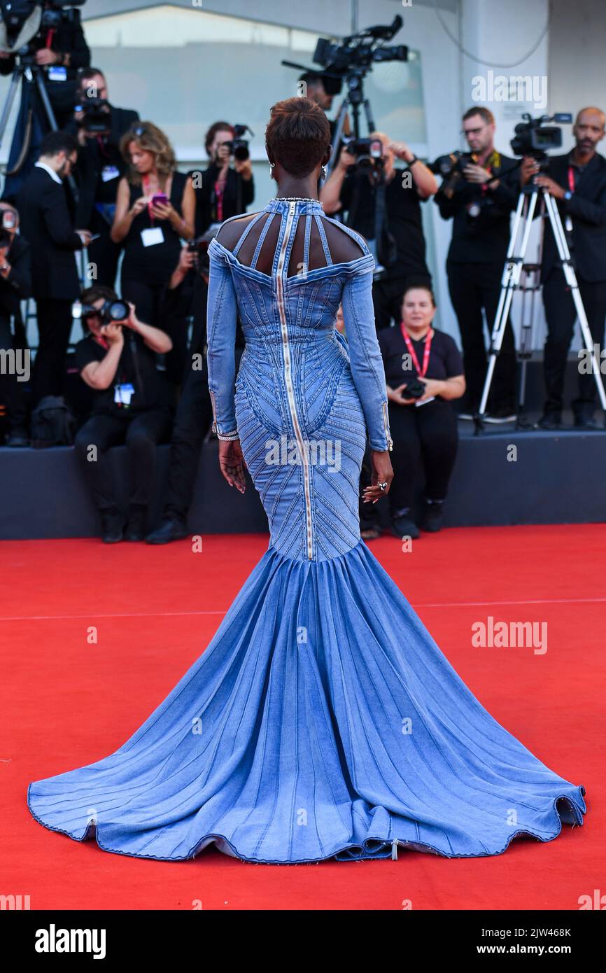 Jodie Turner-Smith 79th Venice Film Festival Red Carpet of the movie ...