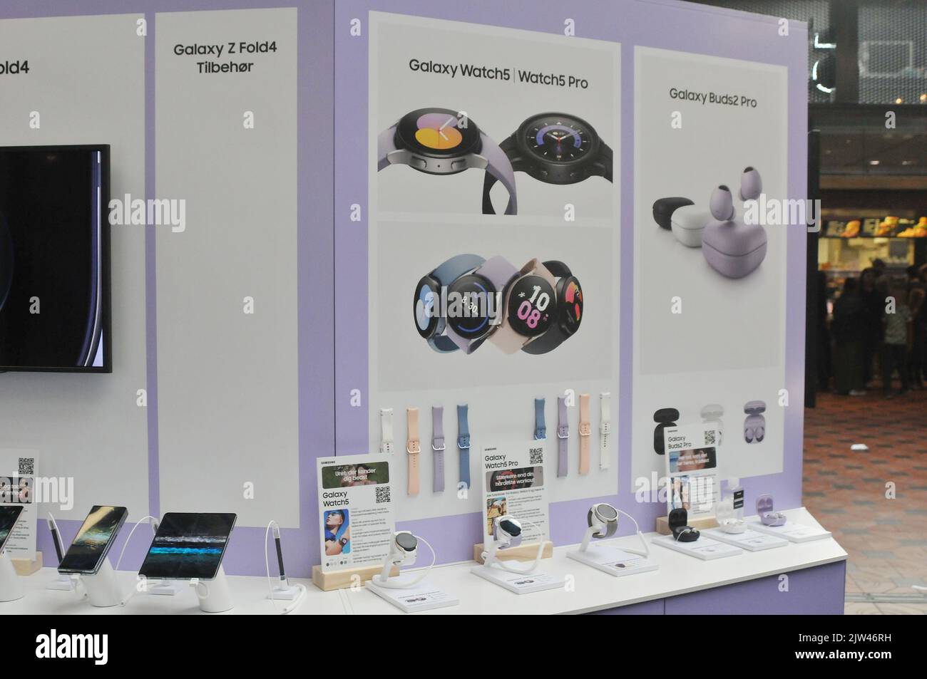 Copenhagen /Denmark/03 September 2022/ Samsung new products showcase to ...