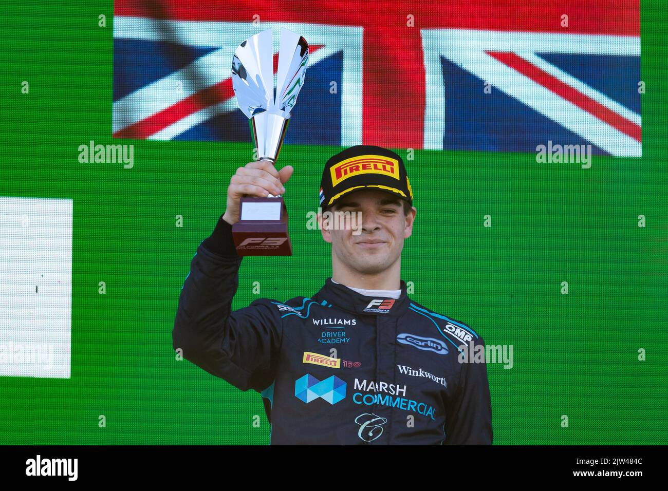 O’SULLIVAN Zak (gbr), Carlin Buzz Racing, Dallara F3, portrait on the ...