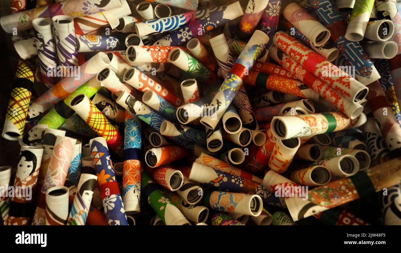Japanese paper roll hi-res stock photography and images - Alamy