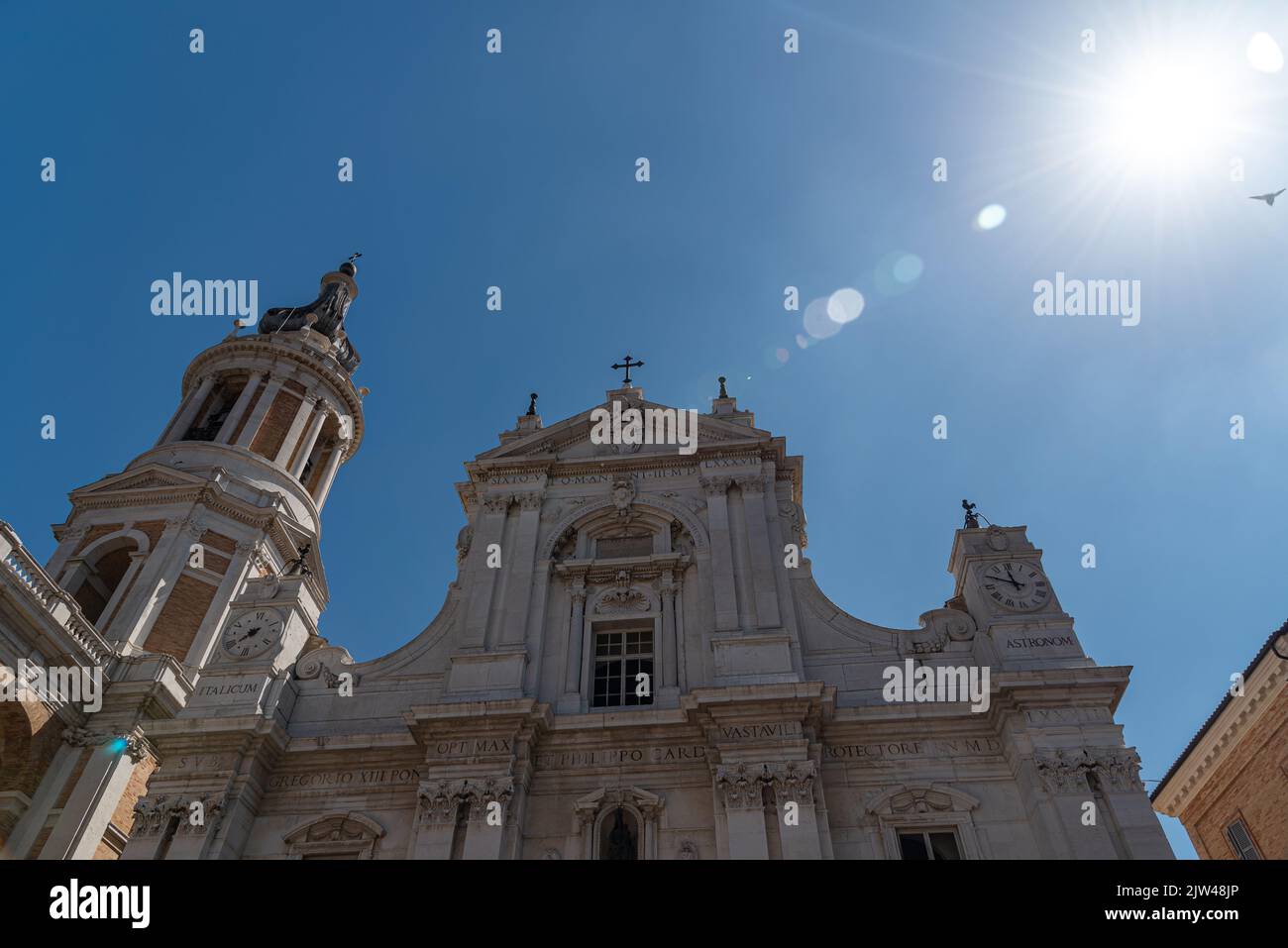 The Basilica of the Holy House is one of the main places of veneration ...