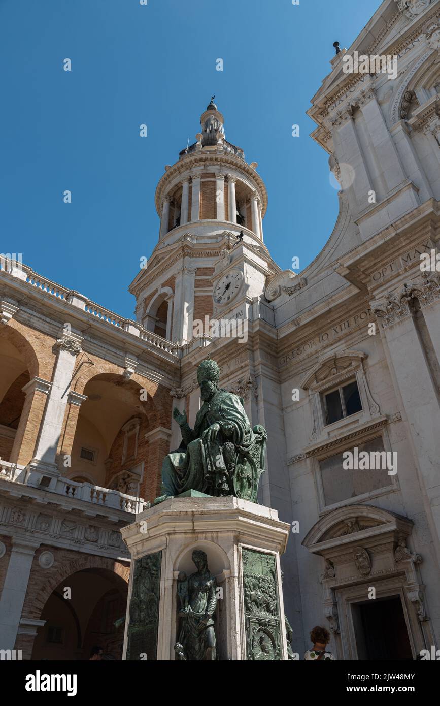 The Basilica of the Holy House is one of the main places of veneration ...