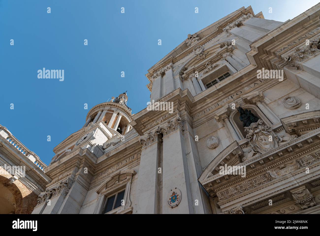 The Basilica of the Holy House is one of the main places of veneration ...
