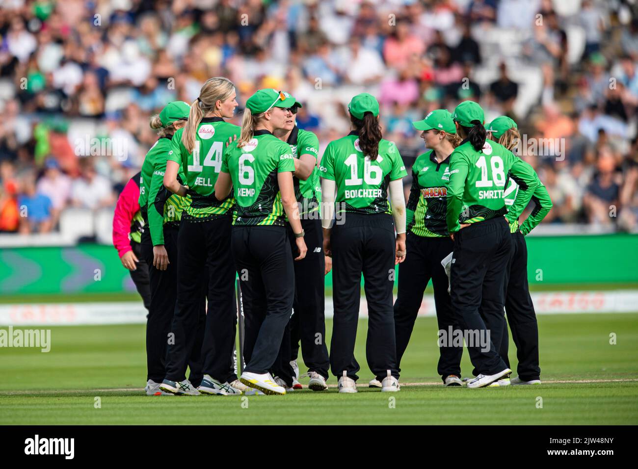 LONDON, UNITED KINGDOM. 03rd September, 2022. Lauren Bell of Southern ...