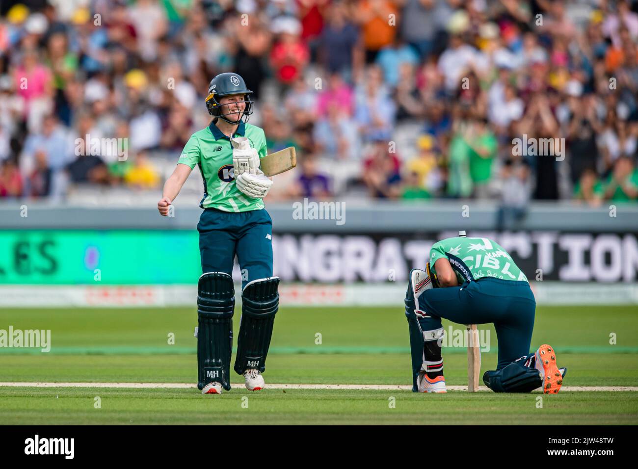 LONDON, UNITED KINGDOM. 03rd September, 2022. Emily Winsor (right) and ...