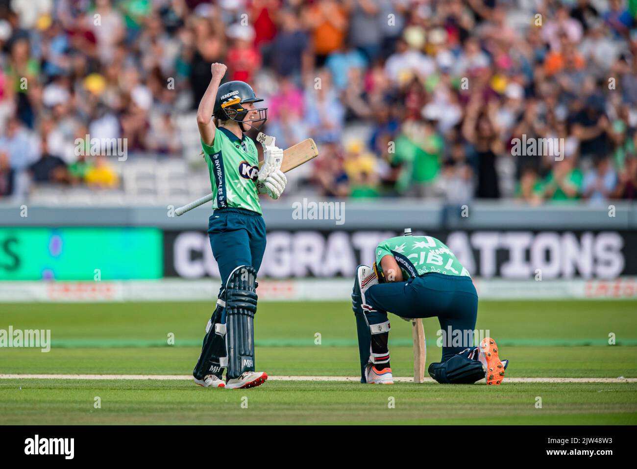 LONDON, UNITED KINGDOM. 03rd September, 2022. Emily Windsor (right) and ...