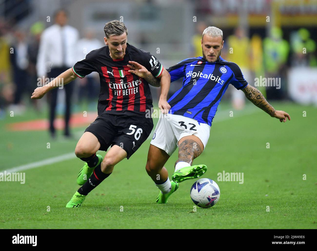 Alexis saelemaekers federico dimarco hi-res stock photography and images - Alamy