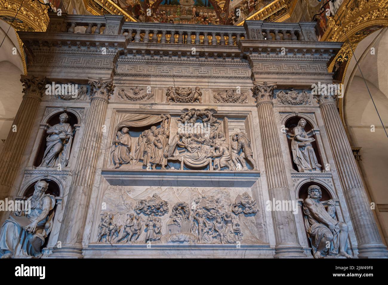 The Basilica of the Holy House is one of the main places of veneration ...