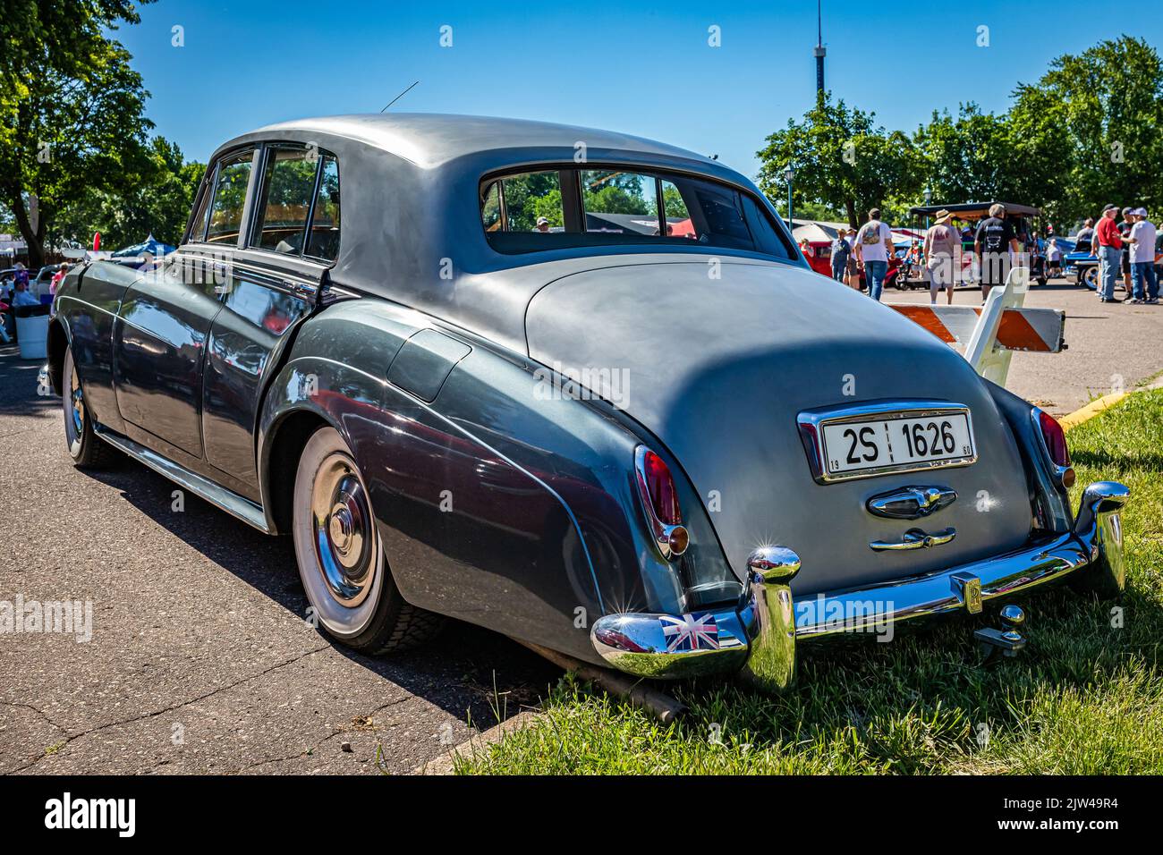 Falcon Heights, MN - June 17, 2022: High perspective rear corner view ...