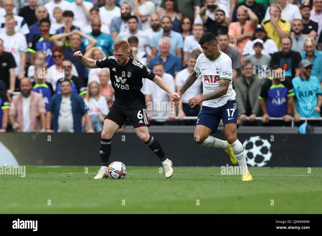 3rd September 2022; Tottenham Hotspur Stadium. Tottenham, London ...