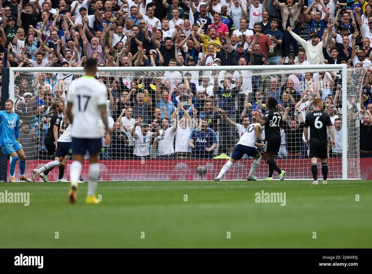 3rd September 2022; Tottenham Hotspur Stadium. Tottenham, London ...