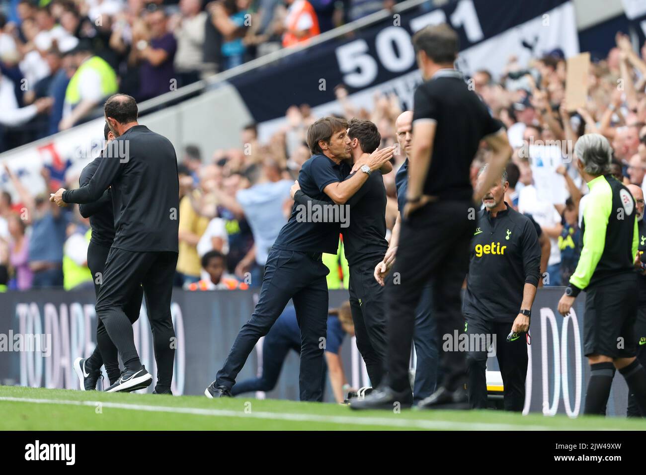 3rd September 2022; Tottenham Hotspur Stadium. Tottenham, London ...