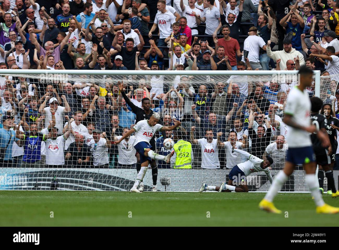 3rd September 2022; Tottenham Hotspur Stadium. Tottenham, London ...