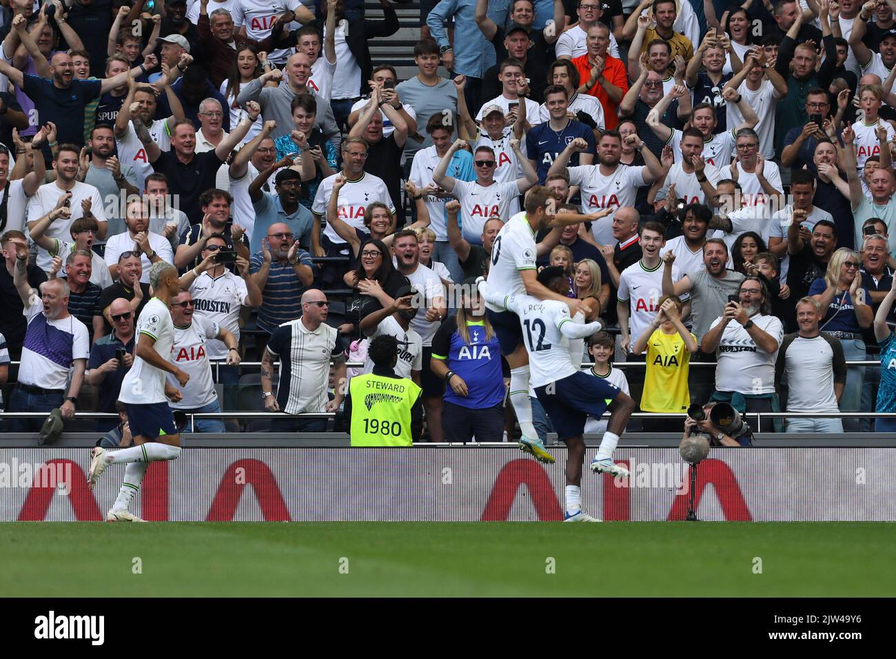 3rd September 2022; Tottenham Hotspur Stadium. Tottenham, London ...