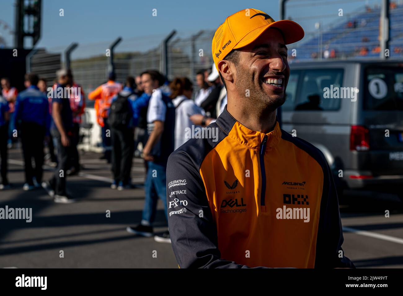 Zandvoort, Netherlands, 03rd Sep 2022, Daniel Ricciardo, from Australia ...