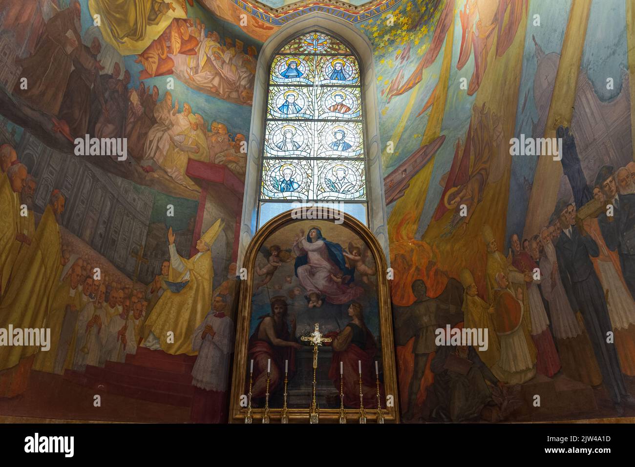 The Basilica of the Holy House is one of the main places of veneration ...