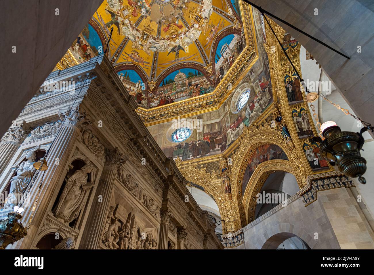 The Basilica of the Holy House is one of the main places of veneration ...