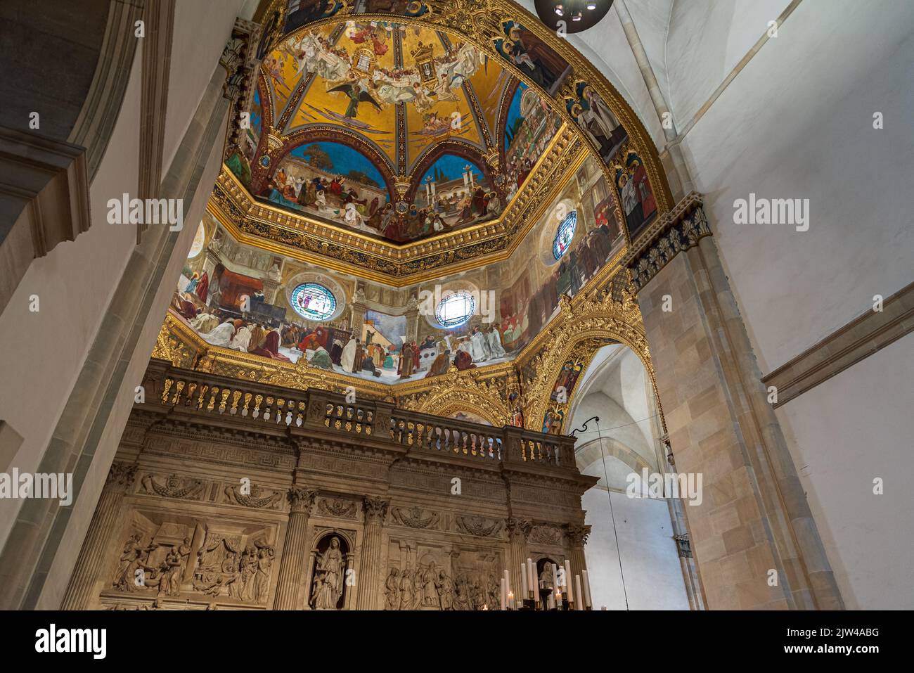 The Basilica of the Holy House is one of the main places of veneration ...