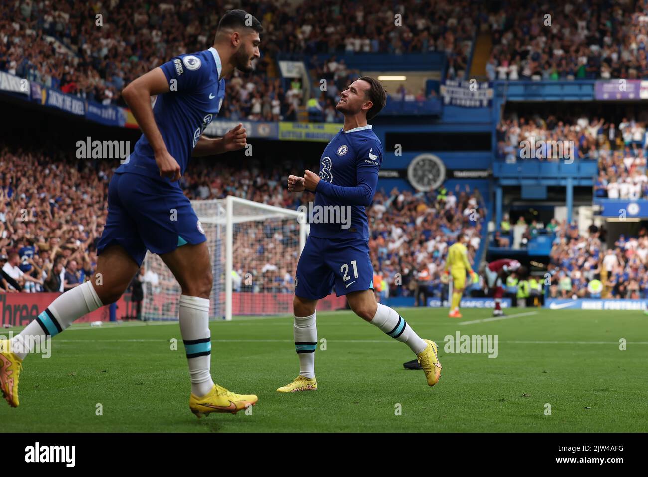 3rd September 2022; Stamford Bridge, Chelsea, London, England: Premier ...
