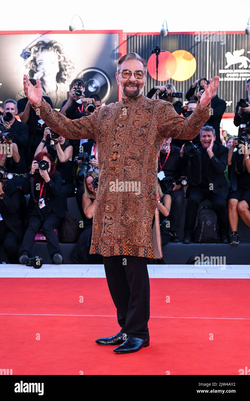 Kabir Bedi 79th Venice Film Festival Red Carpet of the movie -Bones And ...