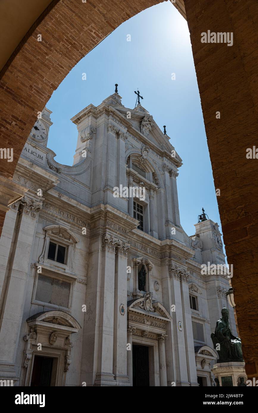 The Basilica of the Holy House is one of the main places of veneration ...