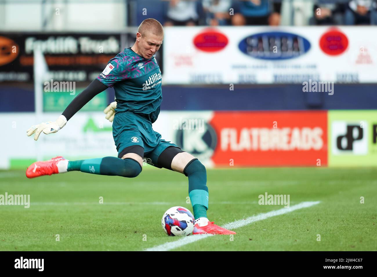 Luton Town Goalkeeper Ethan Horvath during the Sky Bet Championship ...