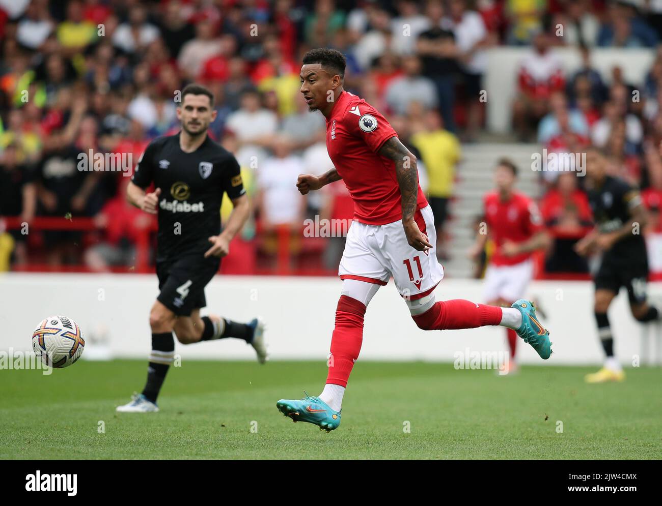 Nottingham Forest's Jesse Lingard during the Premier League match at ...