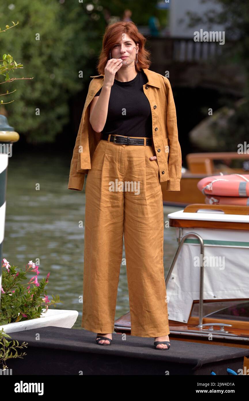 Venice, Italy. 03rd Sep, 2022. VENICE, ITALY - SEPTEMBER 03:Maria ...
