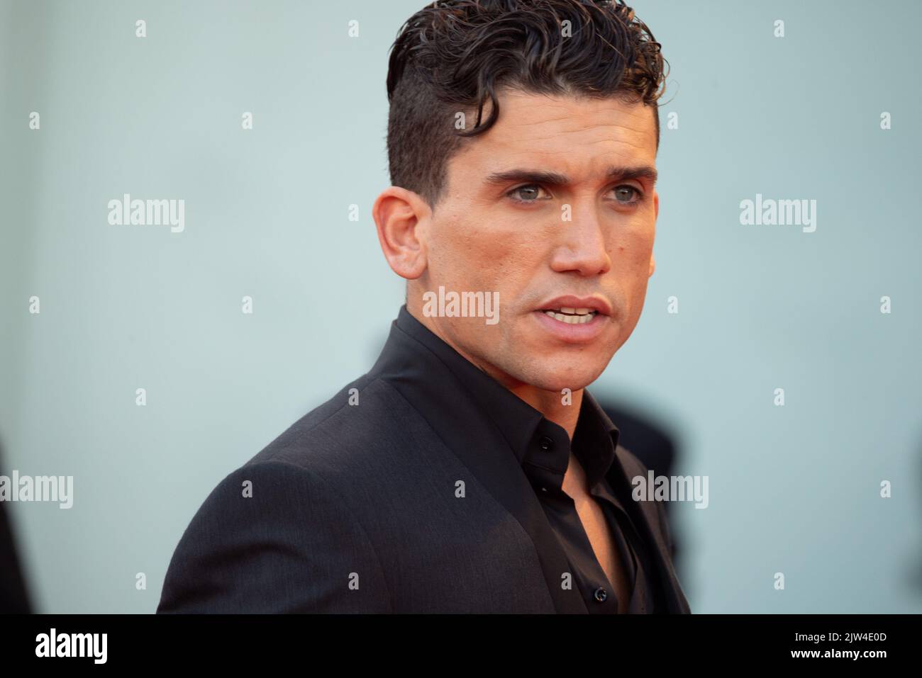 Jaime Lorente attends the "Bones And All" red carpet at the 79th Venice ...