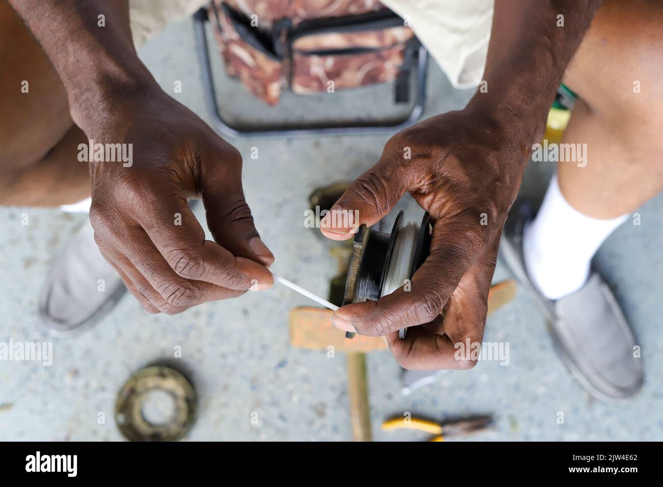 Threading tool hi-res stock photography and images - Alamy
