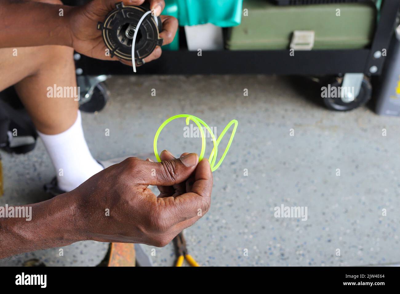 Hand threading tool hi-res stock photography and images - Alamy