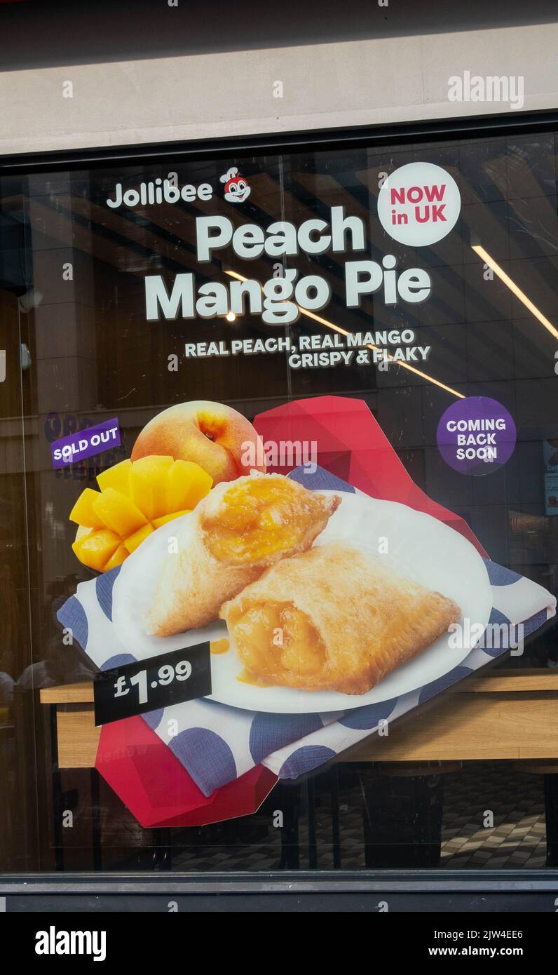 Jollibee peach mango pie hi-res stock photography and images Alamy