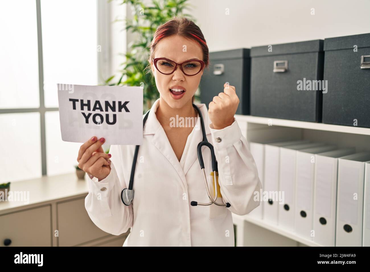 Thank you scream hi-res stock photography and images - Alamy