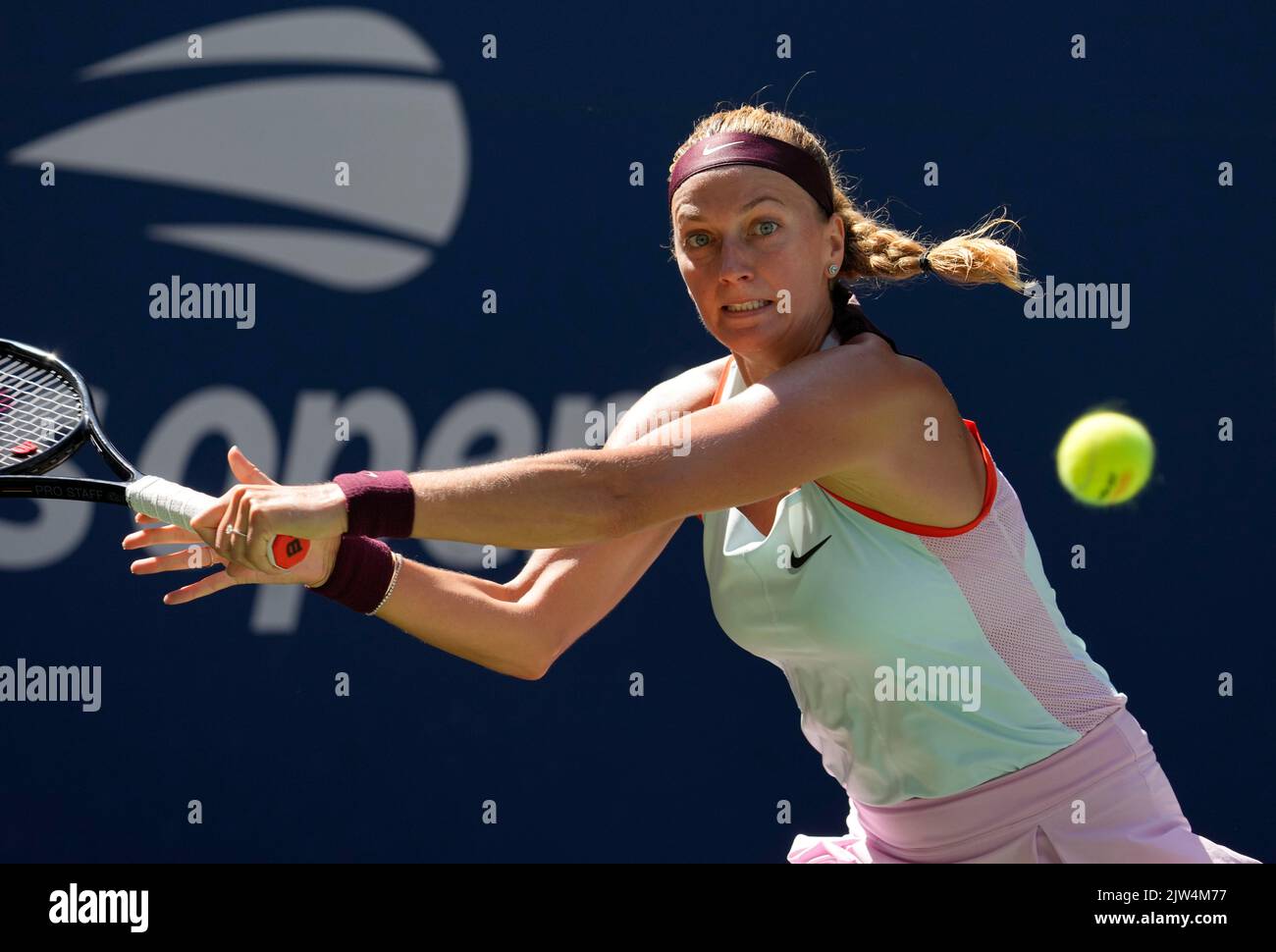 September 3, 2022: Petra Kvitova (CZE) defeated Garbine Muguruza (ESP ...