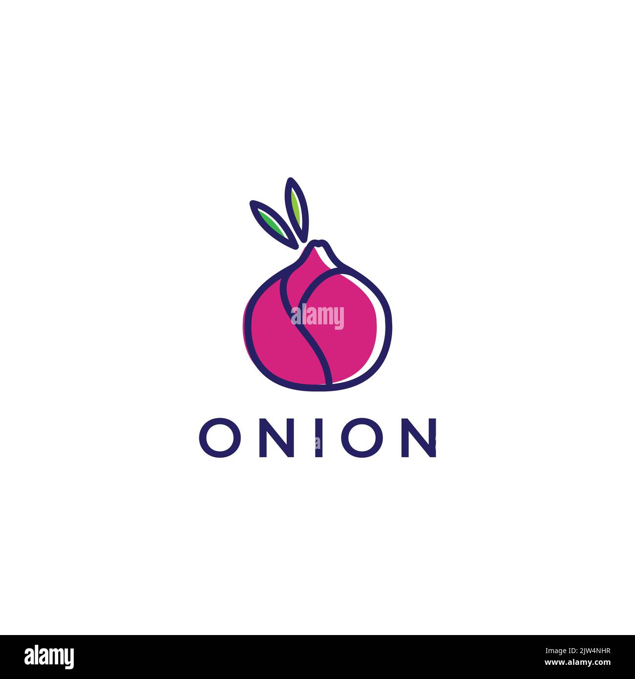 abstract union vegetable logo design Stock Vector Image & Art - Alamy