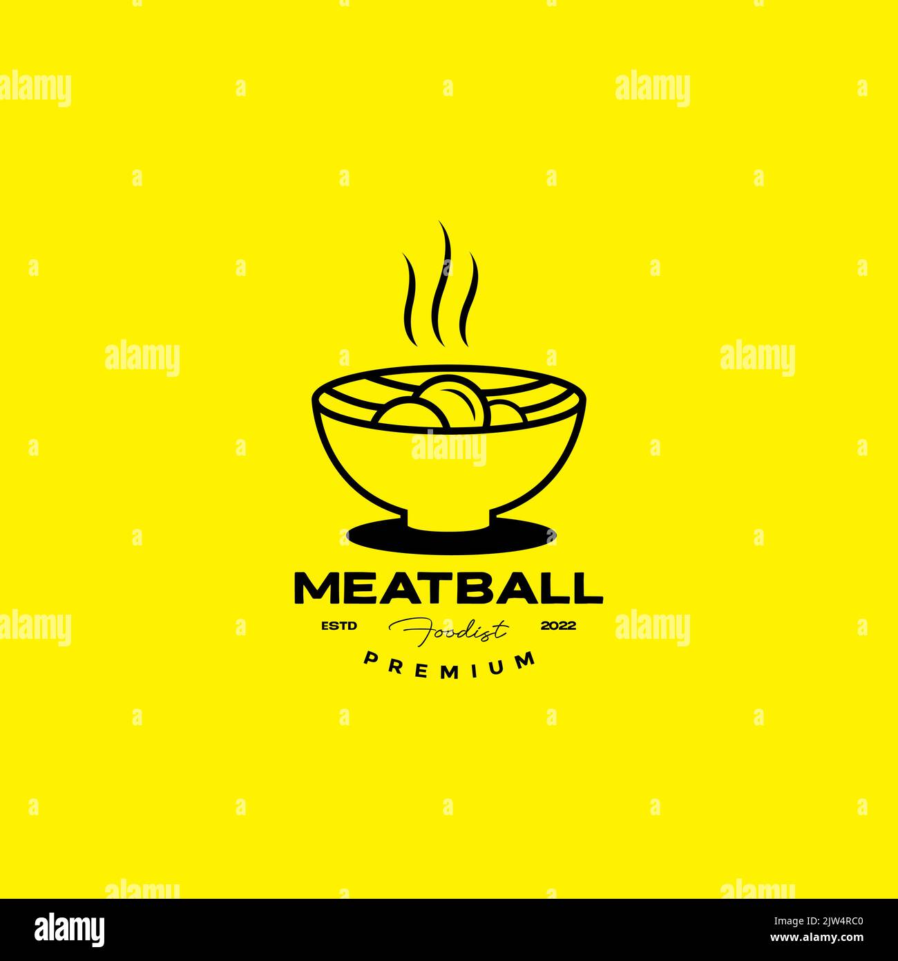 Meatball ball Stock Vector Images - Alamy
