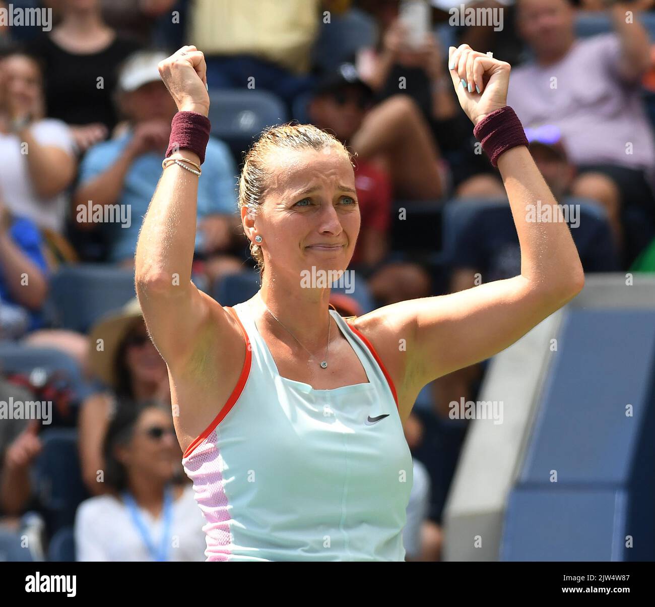 Petra kvitova 2022 us open hi-res stock photography and images - Alamy
