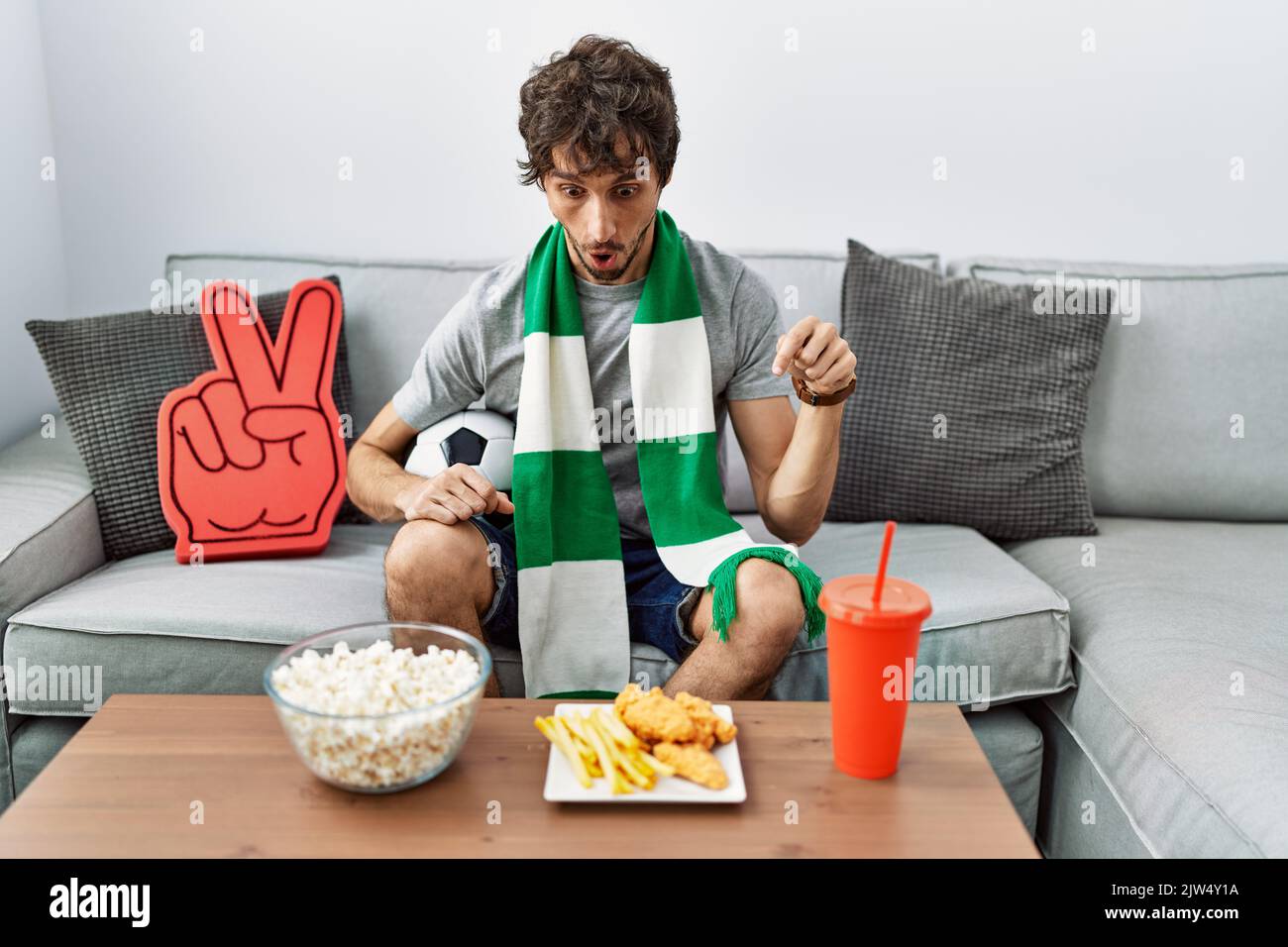 Football home supporter sign hi-res stock photography and images - Alamy