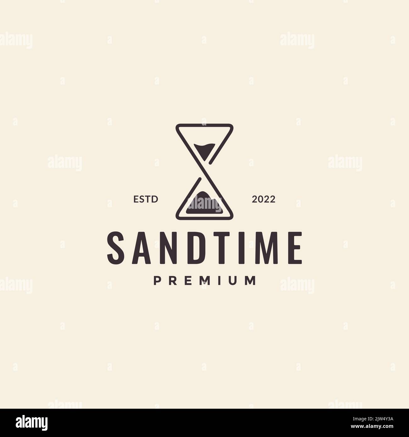 infinity sand time logo design Stock Vector Image & Art - Alamy