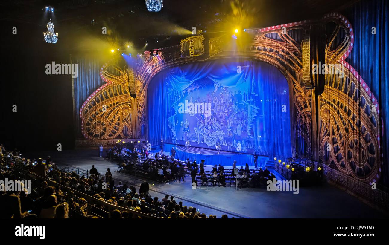 Krakow, Poland - September 03, 2022: Corteo Cirque du Soleil showing ...
