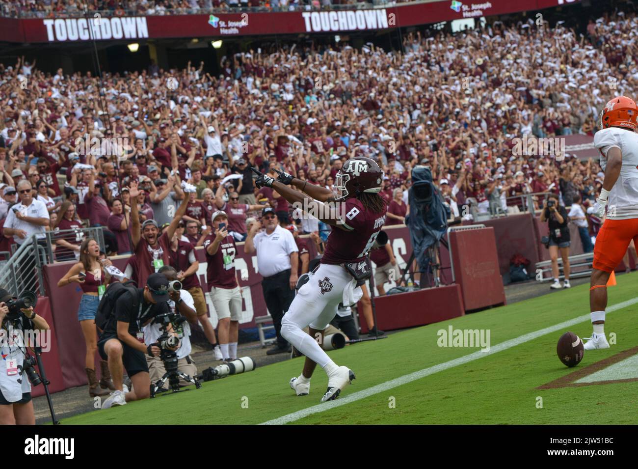 Aggie fans hi-res stock photography and images - Alamy
